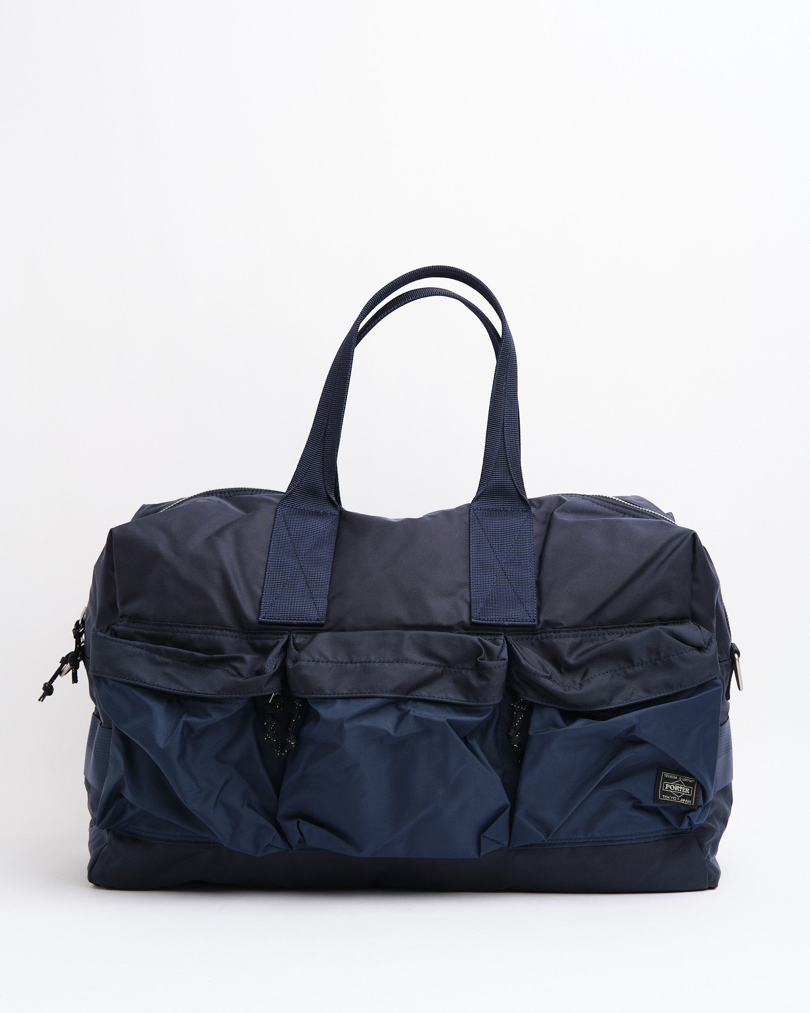 Porter door Yoshida | Force 2-Way Duffel Bag Navy | Meadow